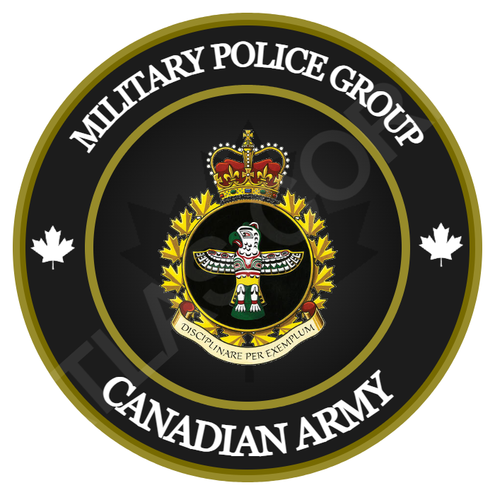 Canadian Military Police Badge