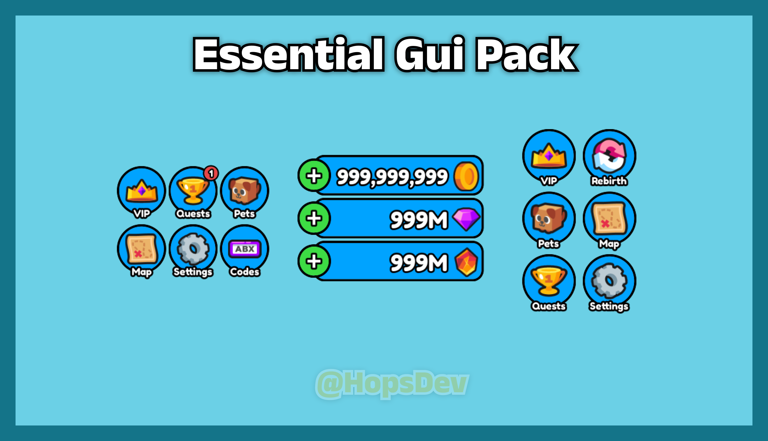 Essential Gui Pack Clearly Development