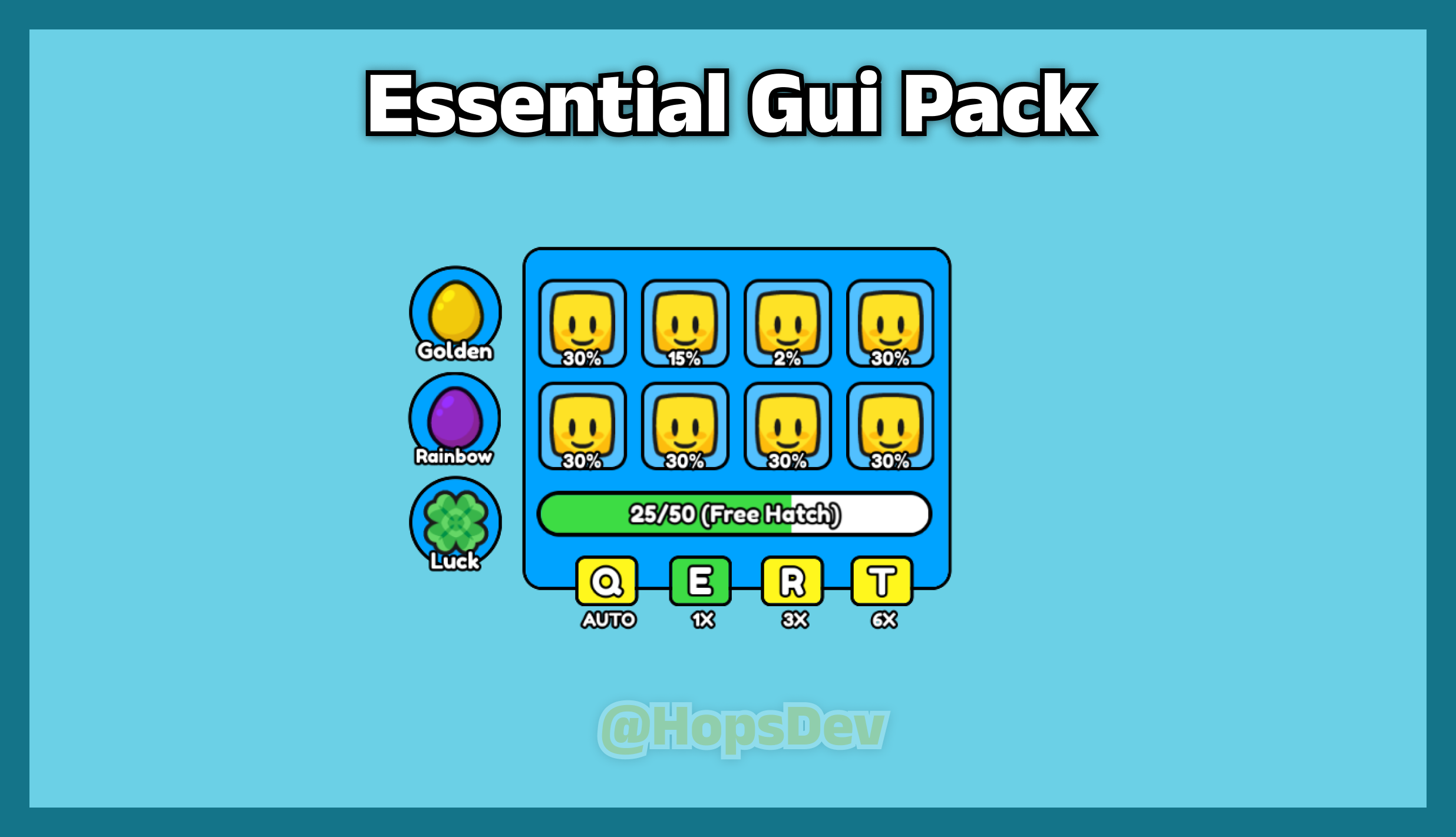 Essential Gui Pack – Clearly Development