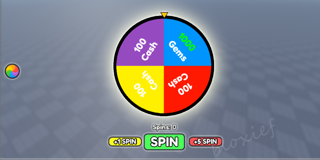 Reward Spin Wheel System V1.01 – Clearly Development