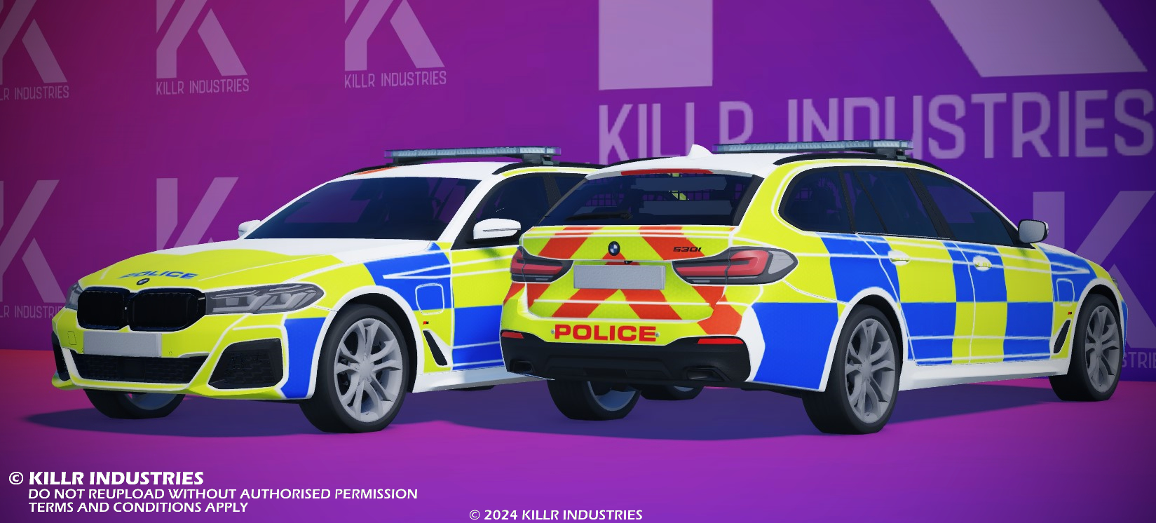 UK Police BMW 530i RPU – Clearly Development