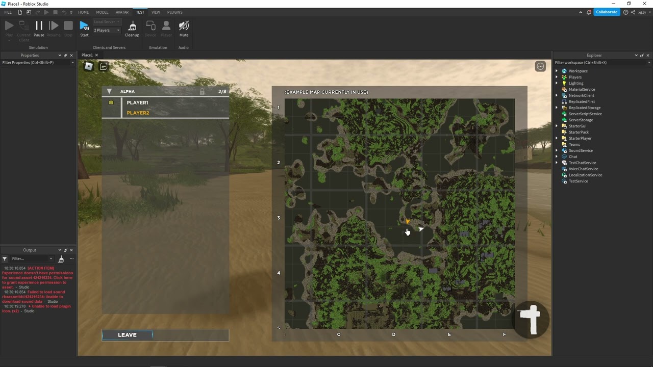 Map System Squad Inspired – Clearly Development