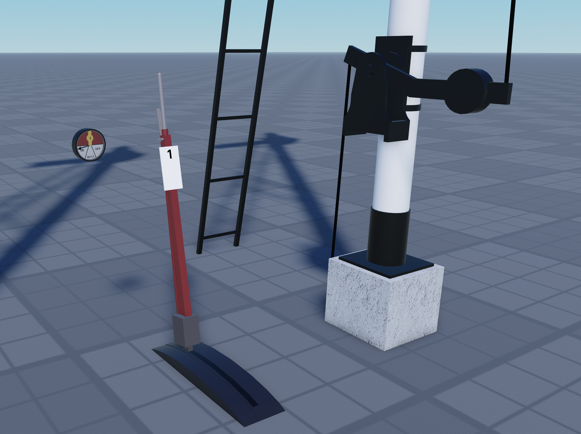 Animated British Railway GWR lower quadrant semaphore – Clearly Development