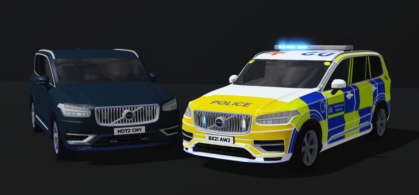 UK MET Volvo XC90 Police Vehicle/Car Pack – Clearly Development