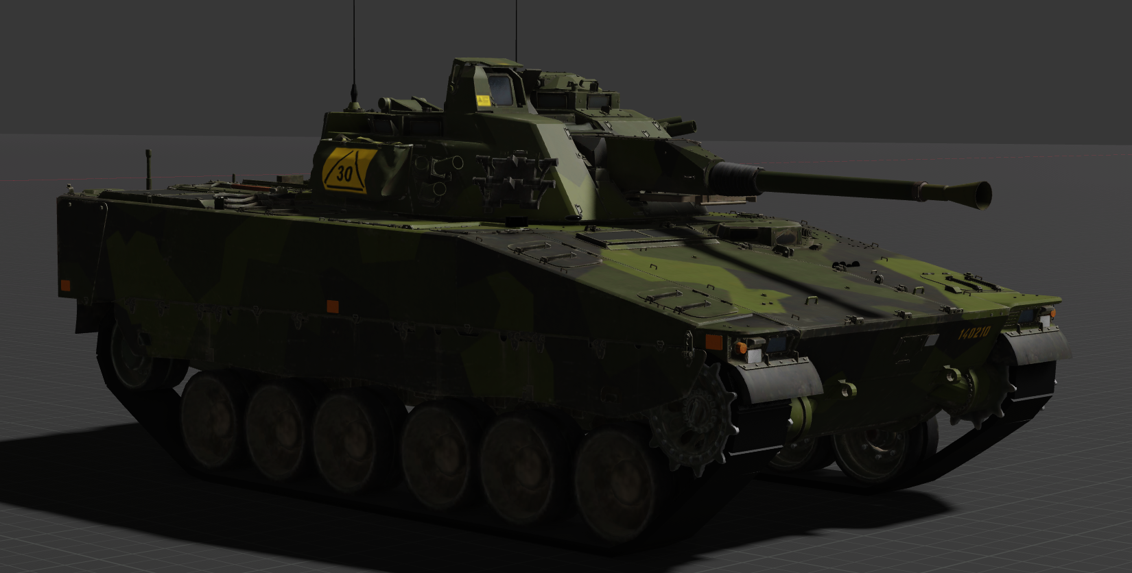 Stridsfordon 9040B – Clearly Development