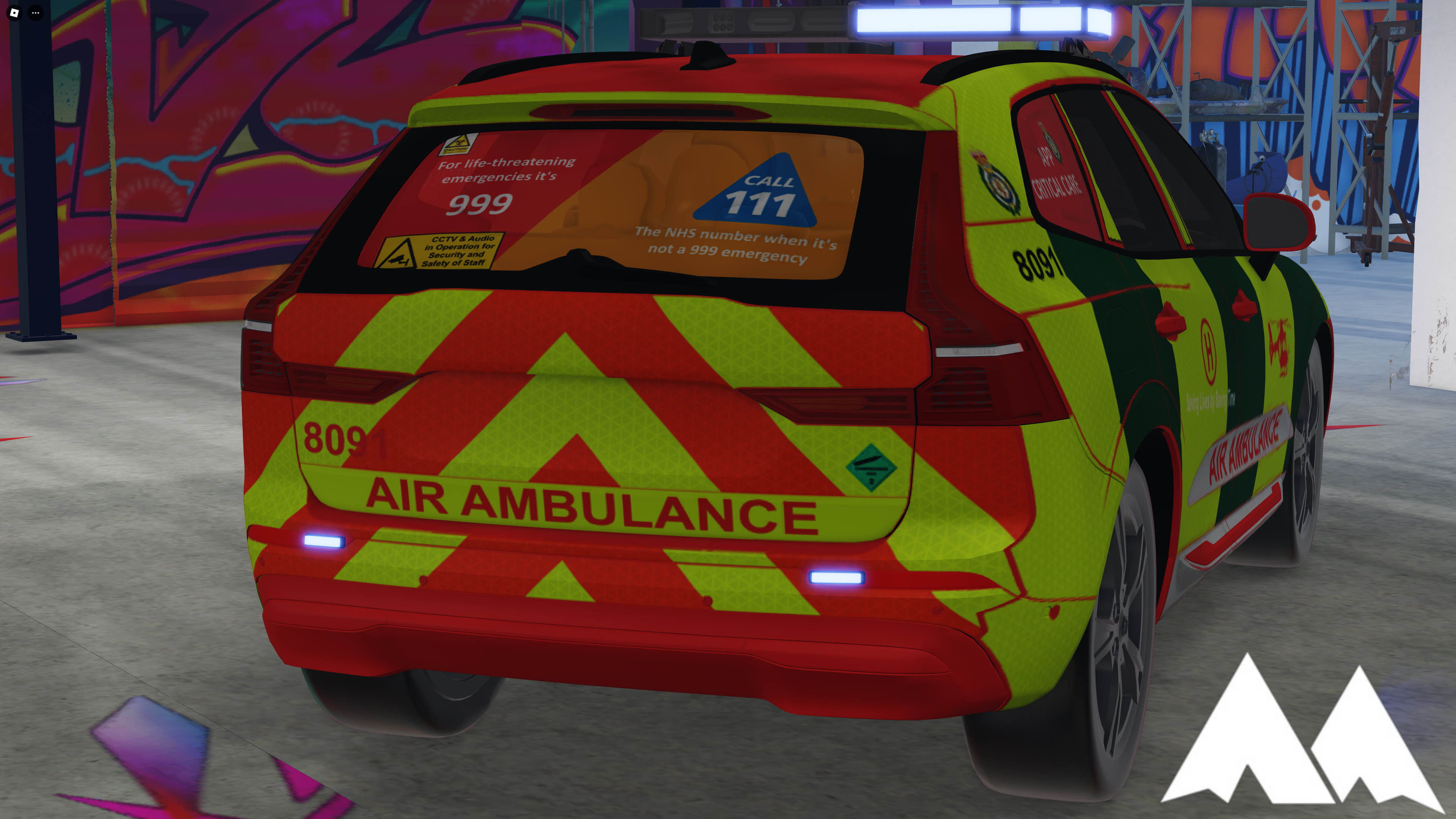 UK Ambulance Marked HEMS RRV Volvo XC60 – Clearly Development