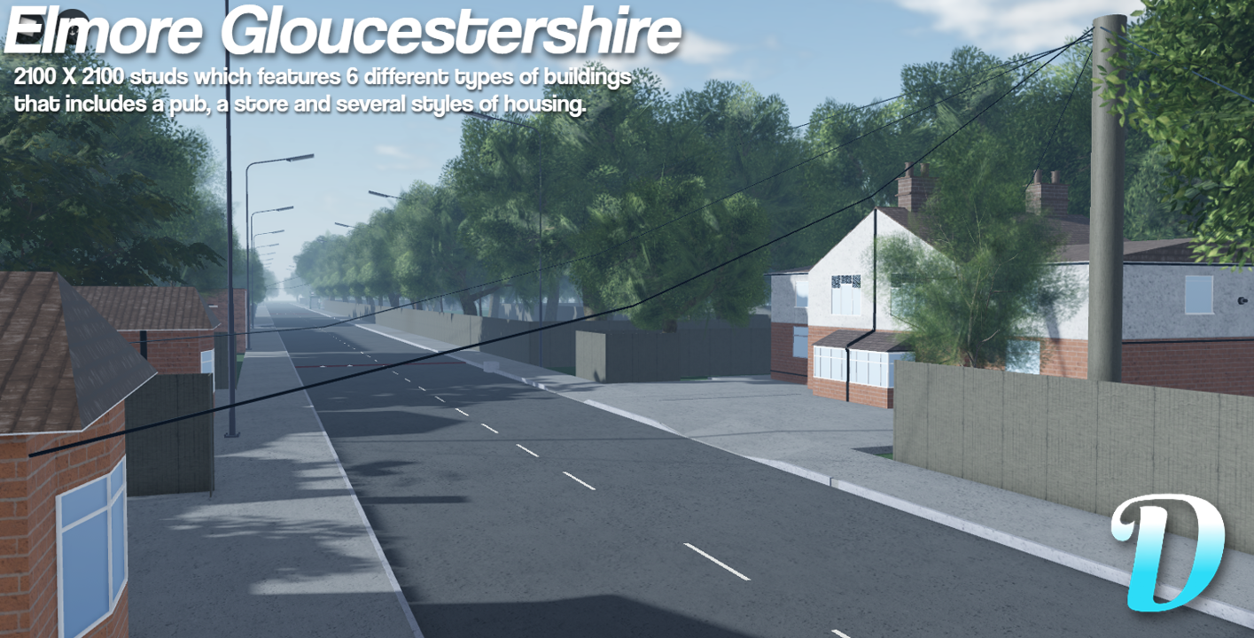 Elmore Village, Gloucestershire, England, UK Roleplay City Map ...