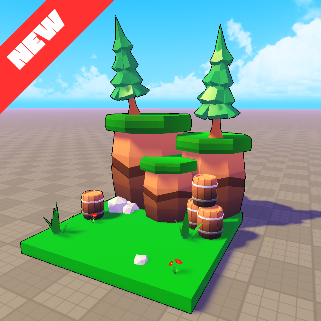 Low Poly Cartoony Style Nature Pack – Clearly Development