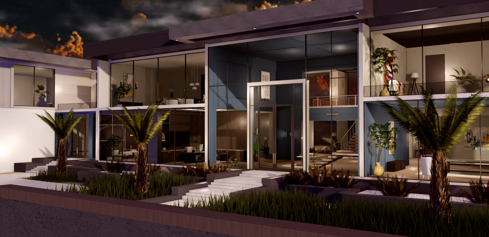 Sunset Paradise Villa, Mansion Roleplay Map – Clearly Development