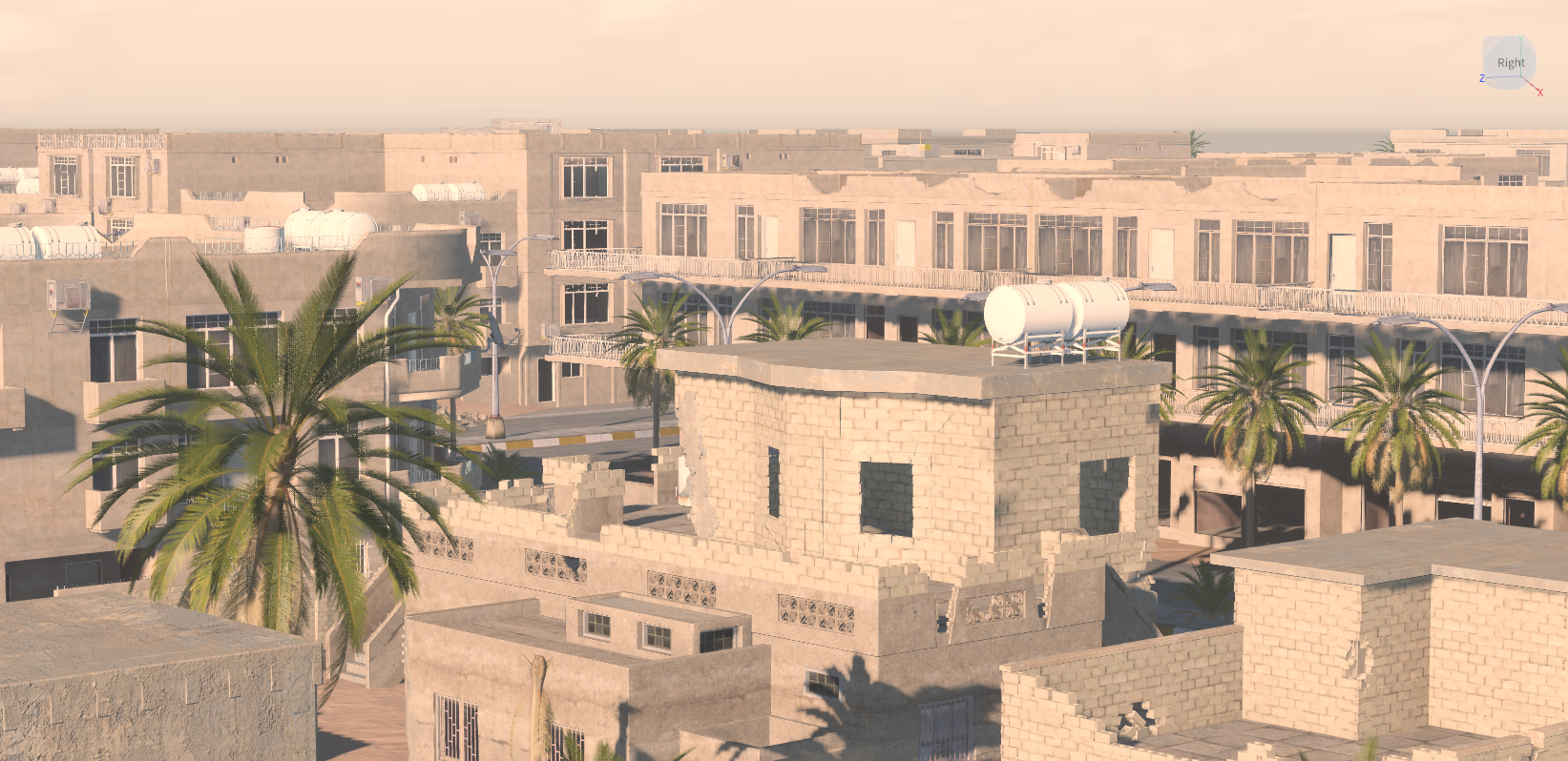 Fallujah City, Anbar Province, Iraq, Military Milsim Map – Clearly ...