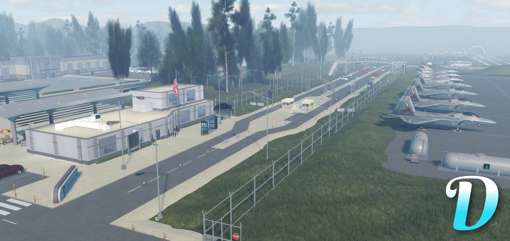 United States Lackland Air Force Base, Military Milsim Map – Clearly ...