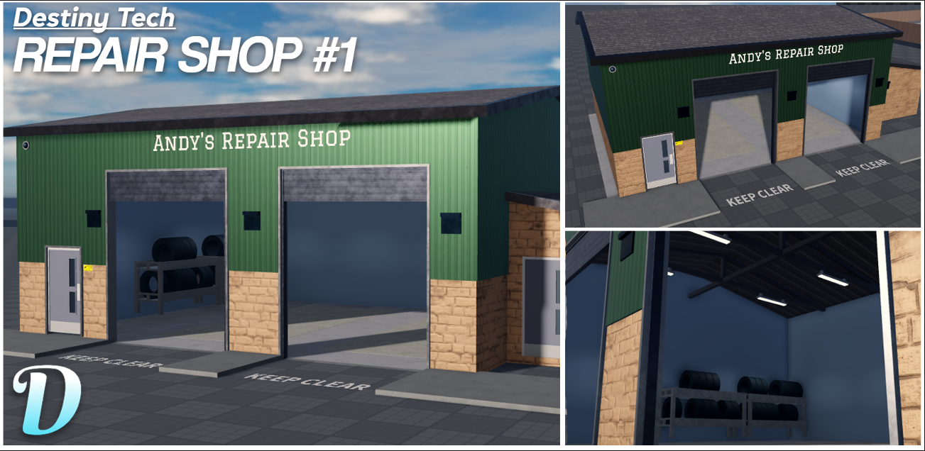 Repair Shop Building – Clearly Development