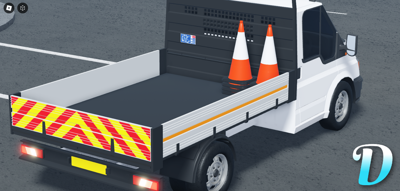 Ford Transit Tipper Van [HIGHWAY MAINTENANCE], CSG Style Car – Clearly Development