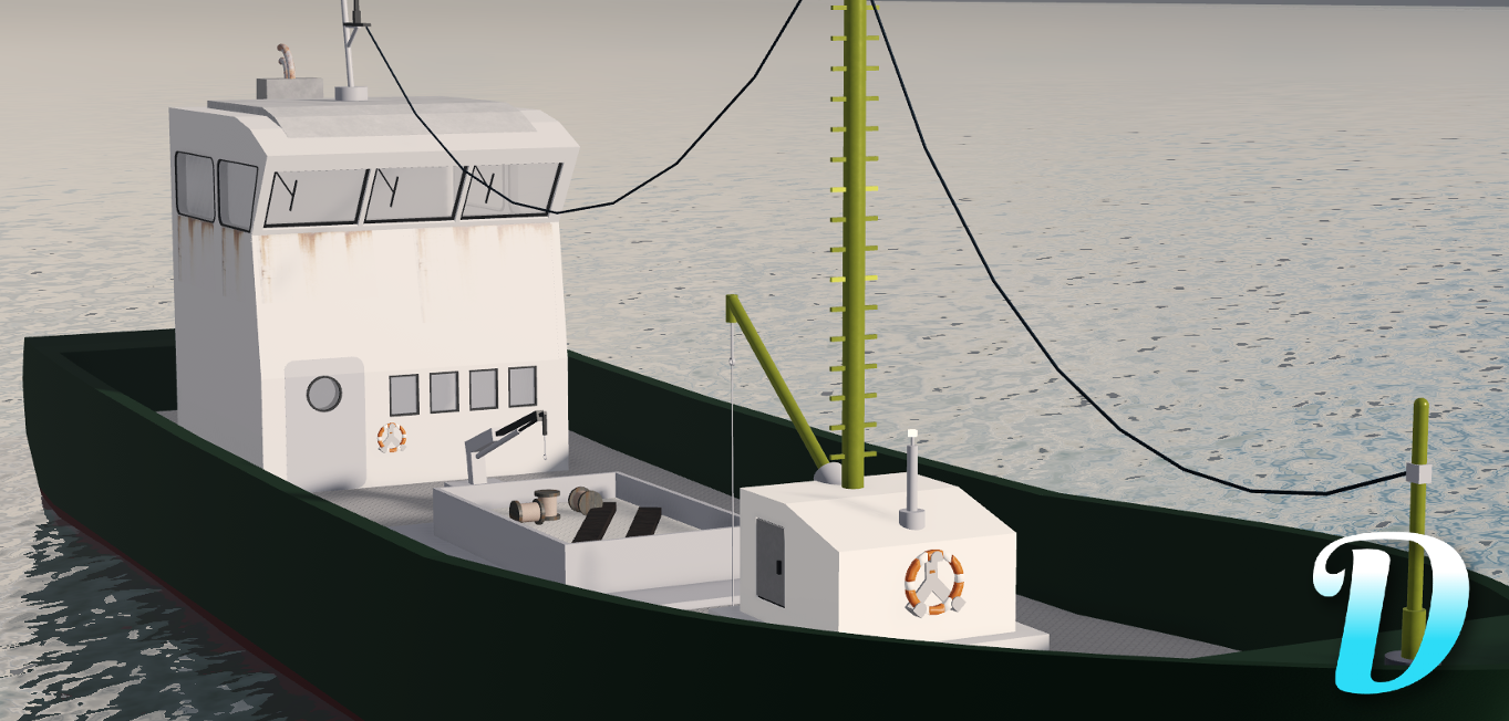 Fishing trawler Boat – Clearly Development