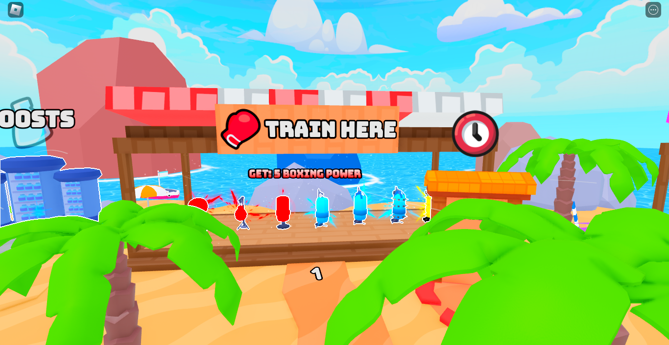 Muscle Training Simulator ROBLOX FRONT PAGE GAME – Clearly Development