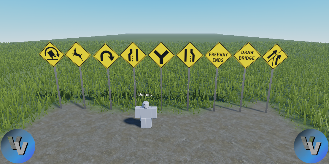Road Sign Pack 6 Clearly Development