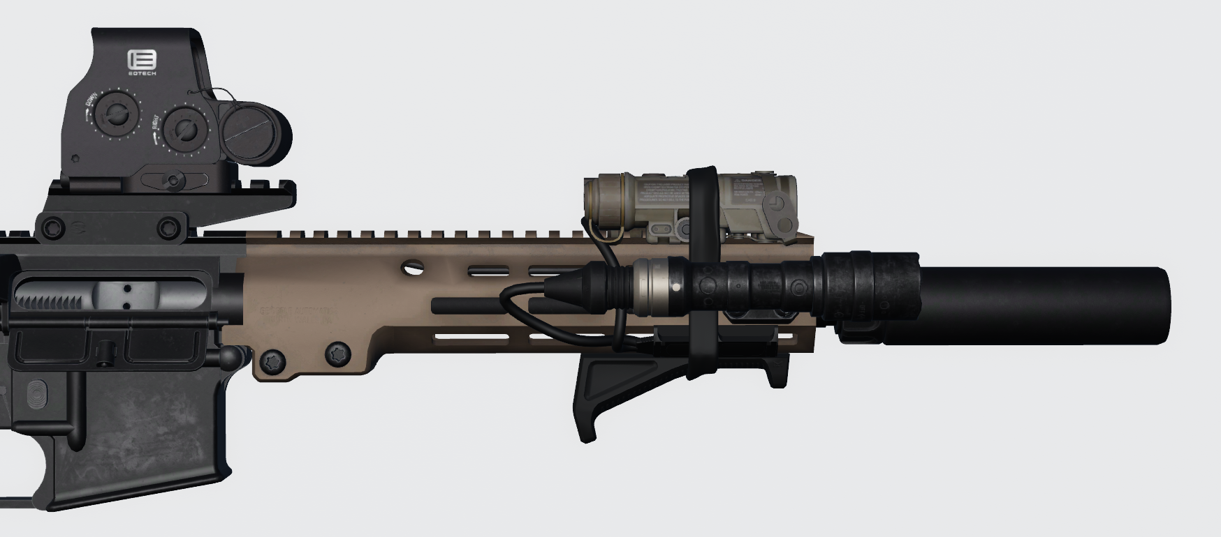 COLT M4 GEISSELE “URGI” Assault Rifle – Clearly Development