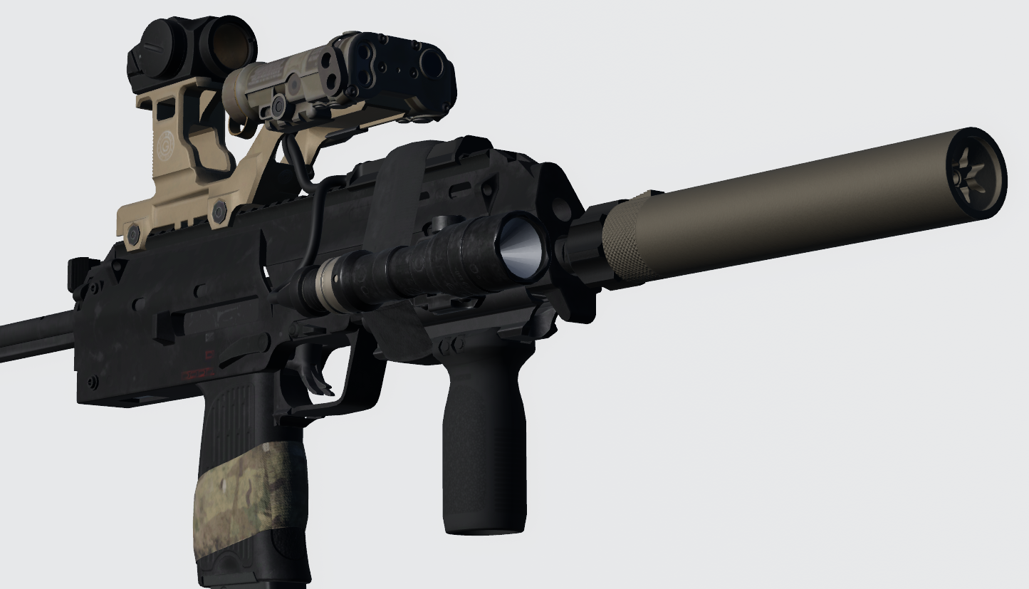 Heckler & Koch MP7 Submachine Gun – Clearly Development