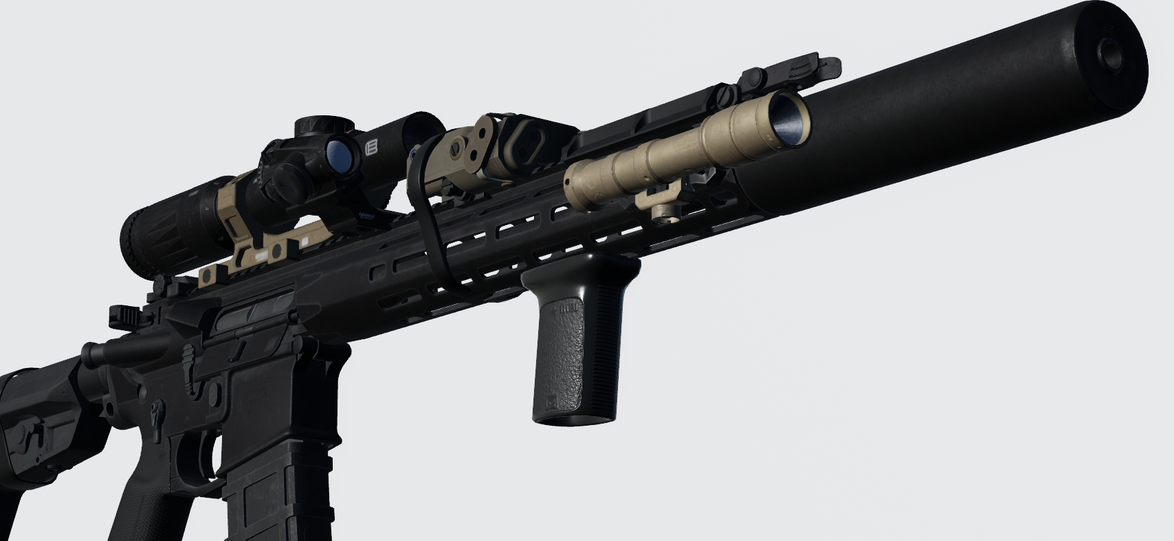 KNIGHT’S ARMAMENT KS-1 Rifle – Clearly Development