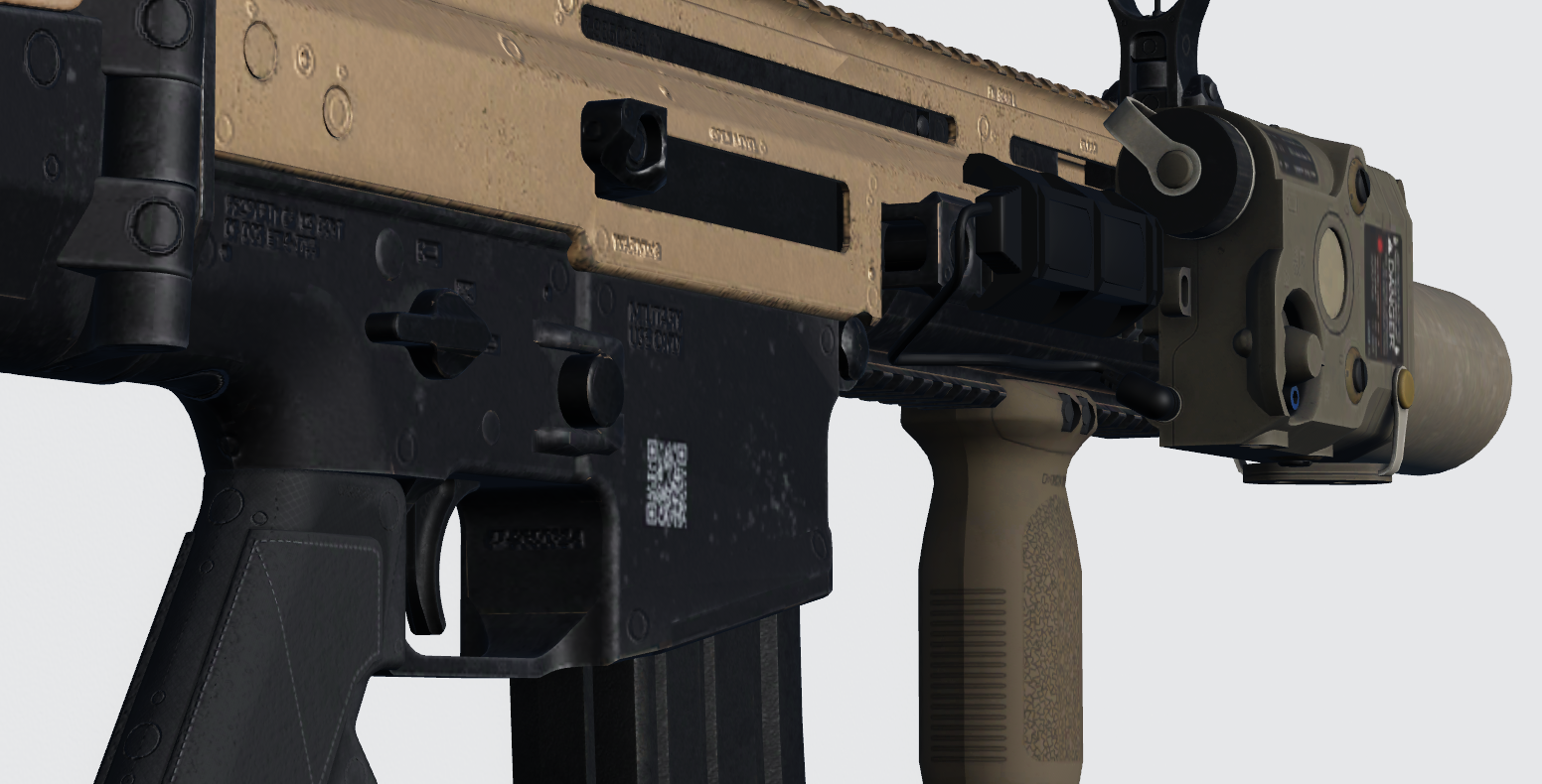 FN HERSTAL MK16 Assault Rifle – Clearly Development