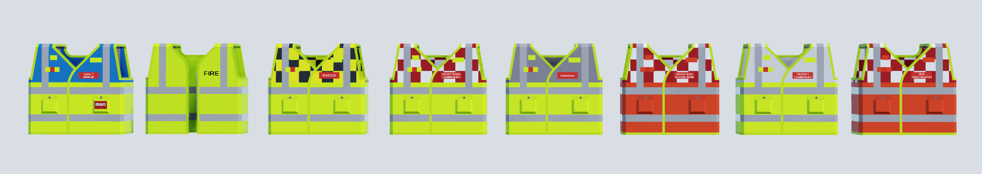 SCRIPTED – FIRE SERVICE TABBARD PACK – Clearly Development