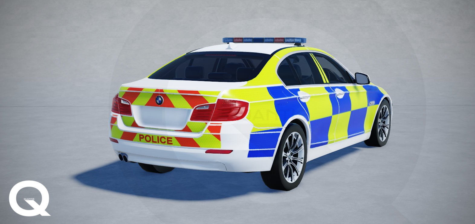 UK Police Marked BMW 530D Sedan – Clearly Development