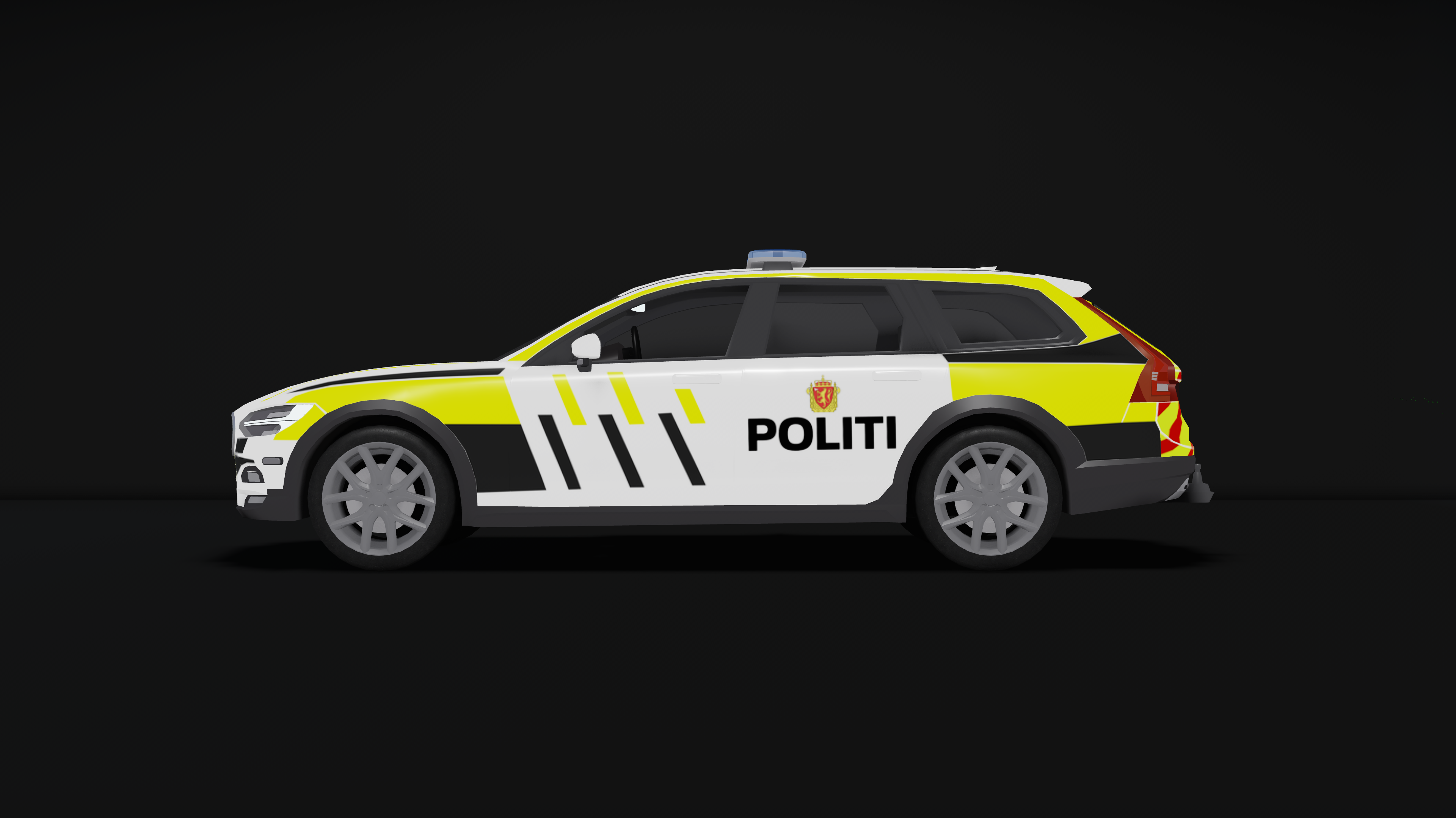 Volvo V90 Cross Country – Norwegian Politi – Clearly Development