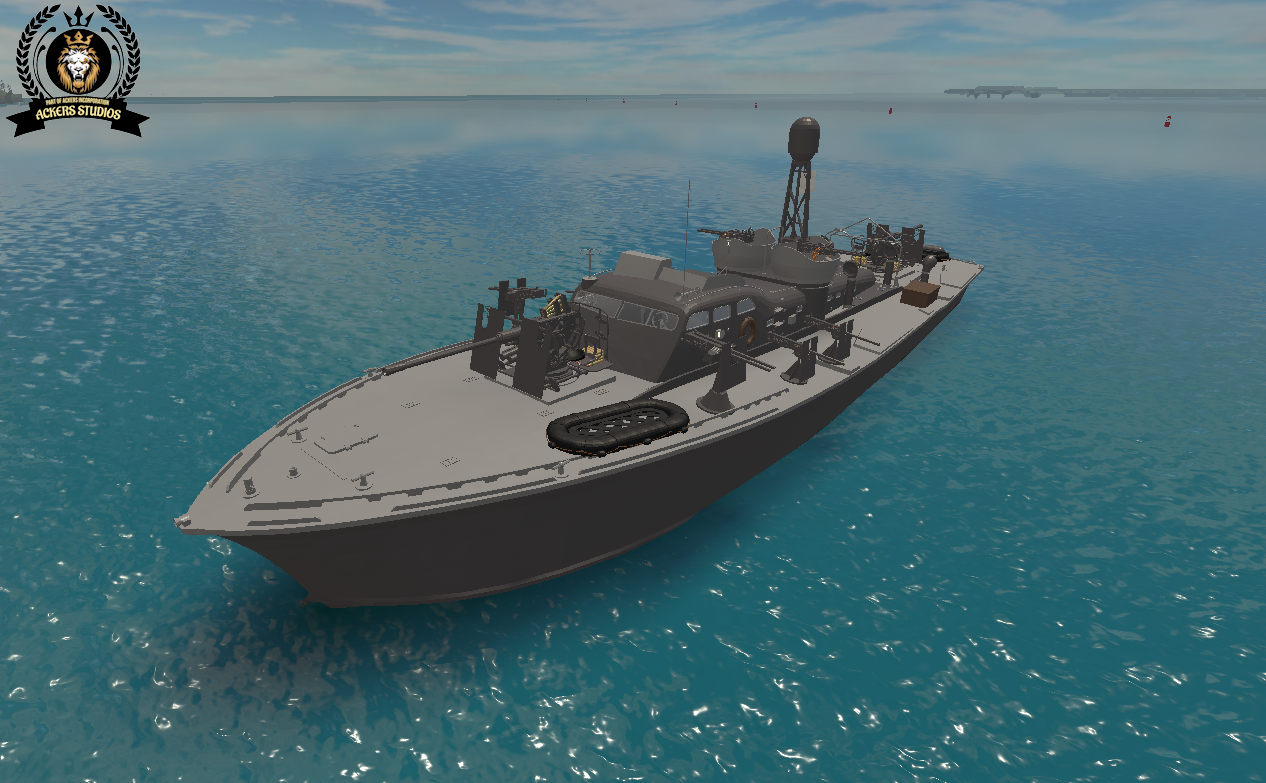 [USA] U.S. Navy Patrol Torpedo Boat PT-59 – Clearly Development