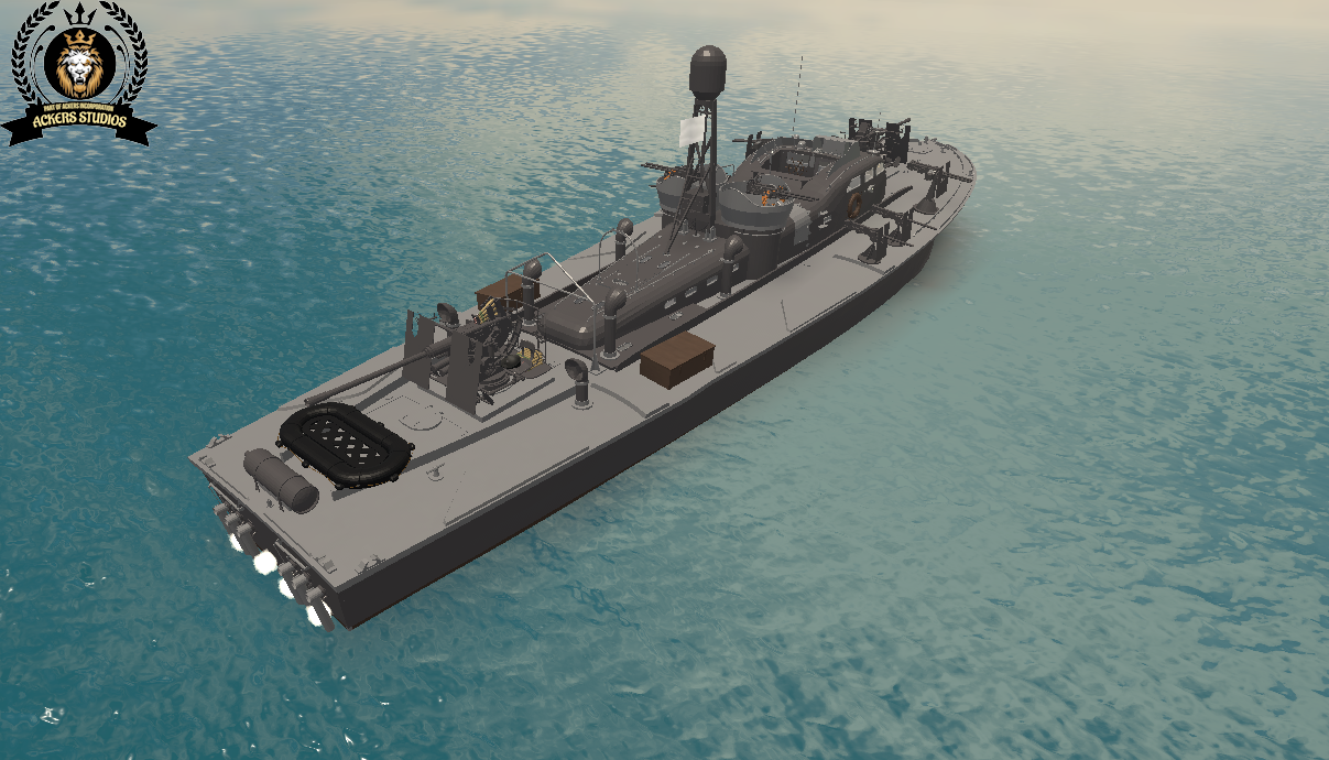 [USA] U.S. Navy Patrol Torpedo Boat PT-59 – Clearly Development