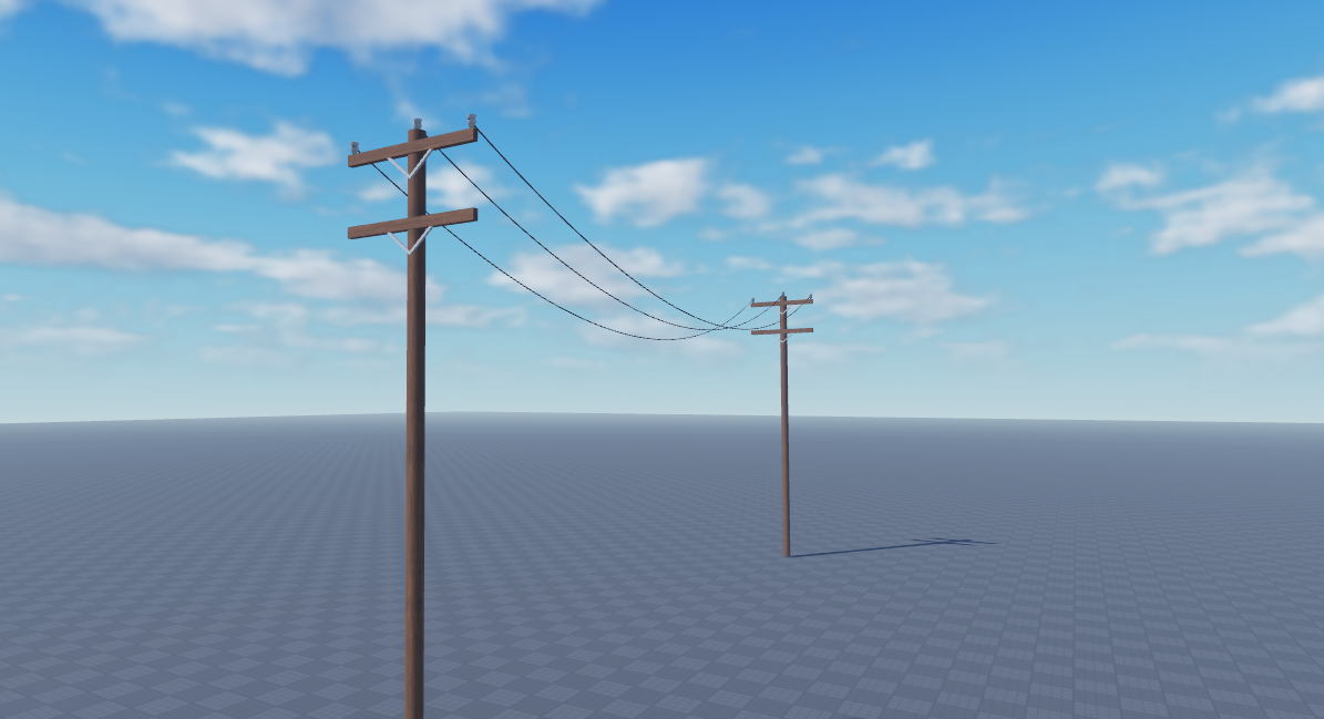 Powerline Pole with Physics – CBS – Clearly Development