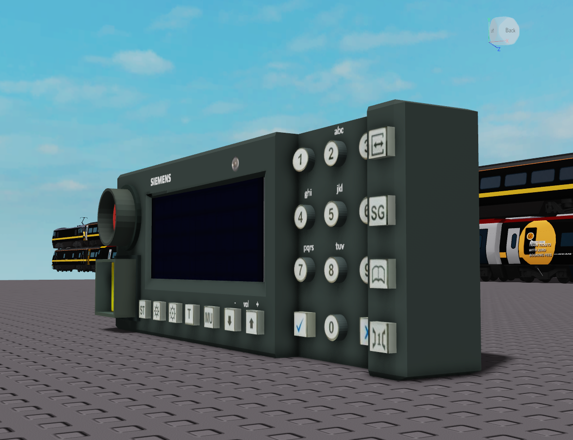 Siemens GSM-R Radio (SVR 400P) | Control Panel | Cab Secure Radio | UK ...