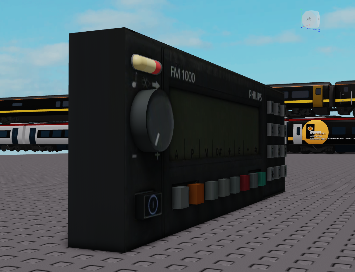 Philips/Unipart Rail Radio “NRN” FM1000 Cab Secure Radio – Clearly ...