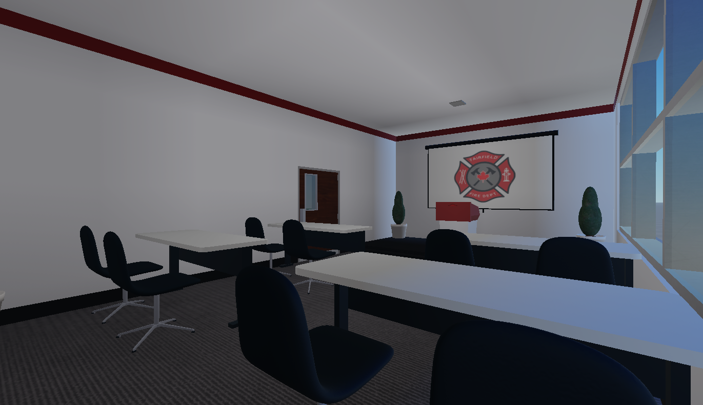 Fire Department Roblox Asset – Detailed Modern Station Building ...