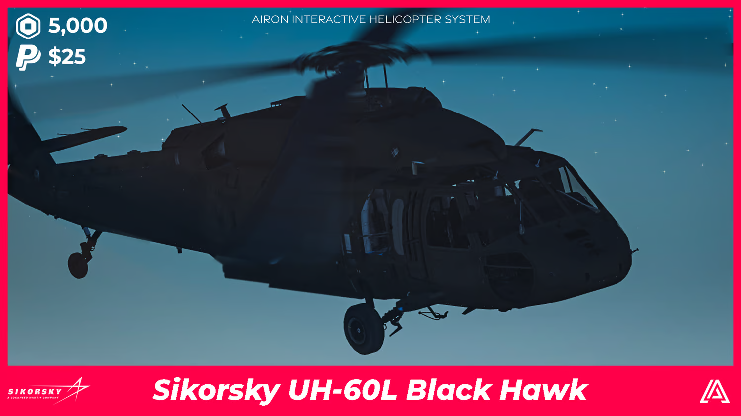Interactive UH-60L Black Hawk – Clearly Development