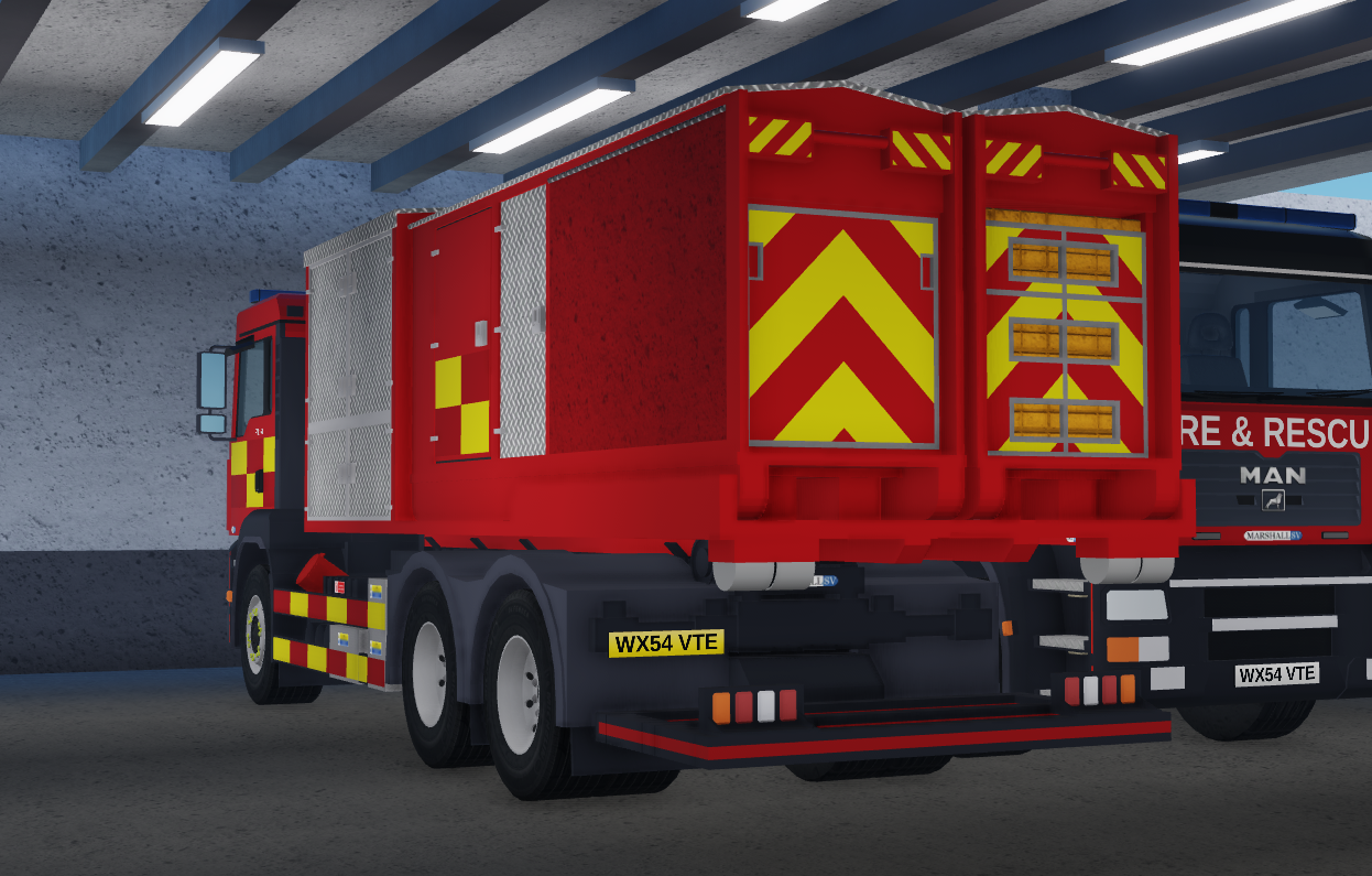MAN TGA Prime Mover – Fire Service – Clearly Development