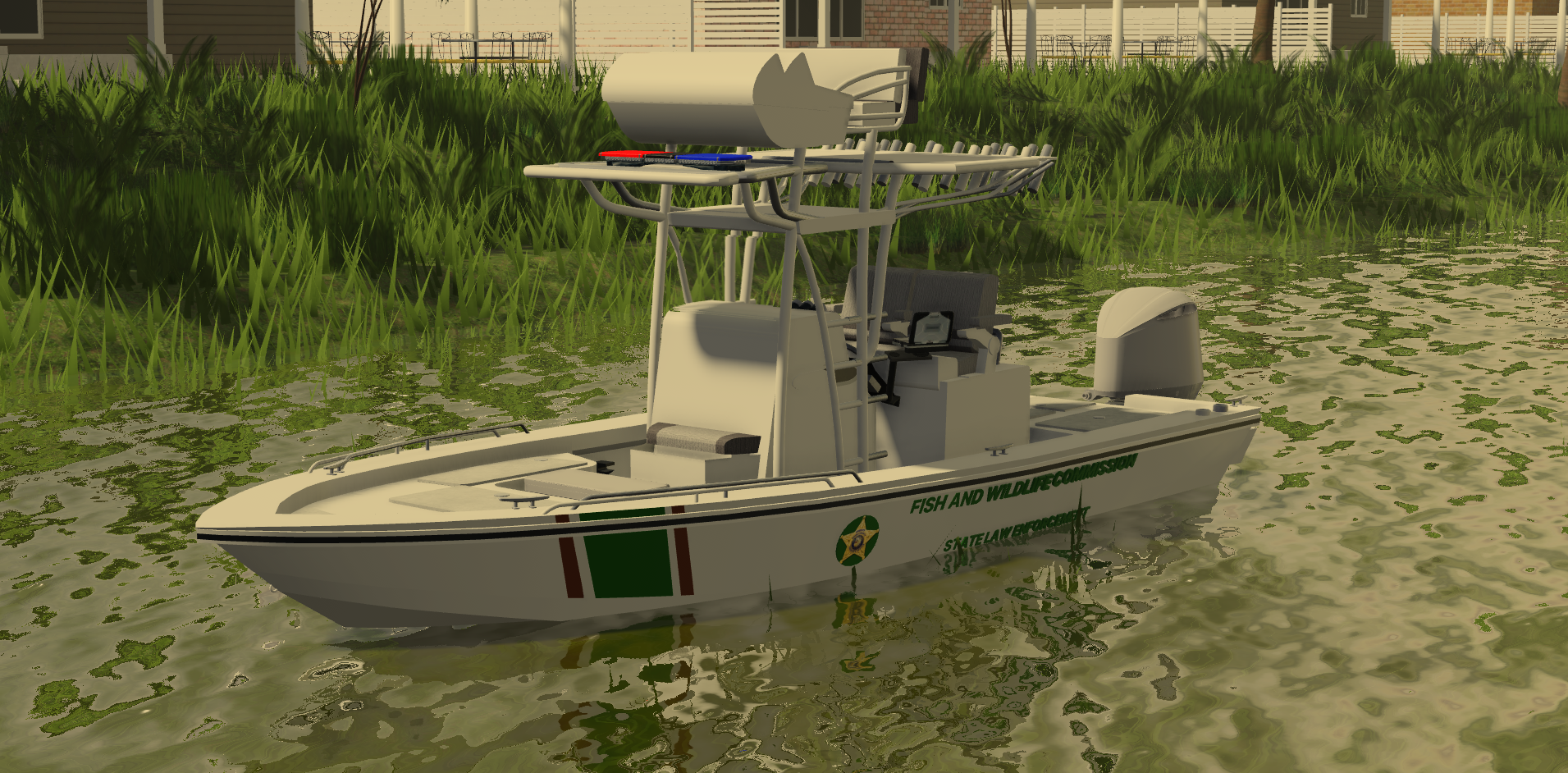 (NEW) Law Enforcement Pathfinder Center Console Boat (FWC) – Clearly ...