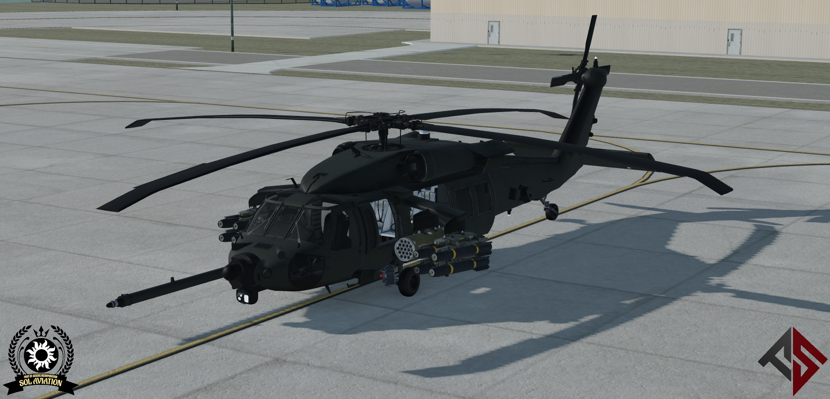 [USA] Sikorsky MH-60M DAP (Interactive) – Clearly Development