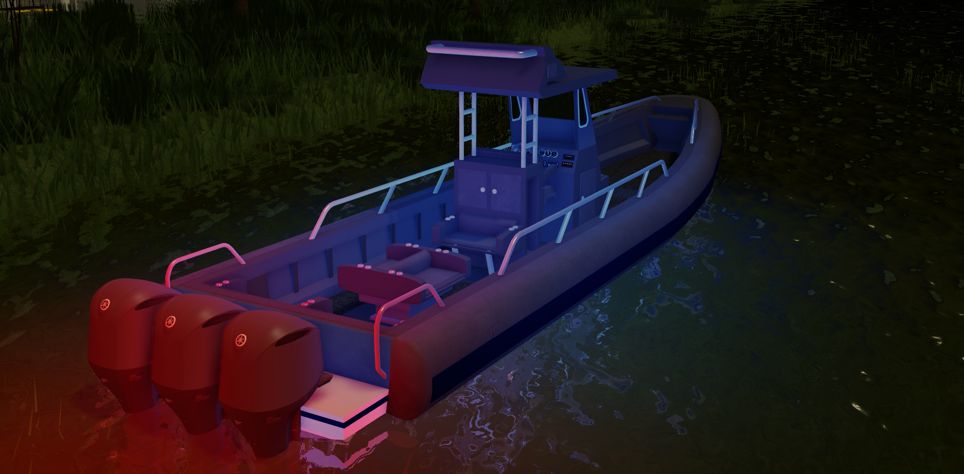 (NEW) Law Enforcement Rhib Center Console Boat – Clearly Development