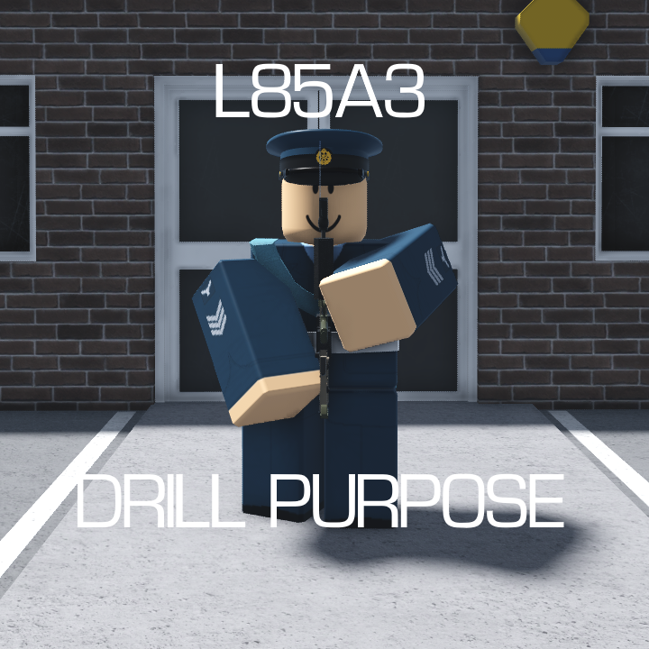 L85A3 DP – BAF Drill Purpose Rifle System – Clearly Development