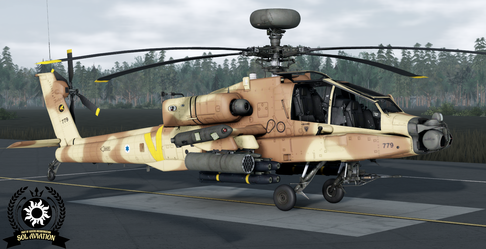 [FREE] [GLOBAL] Boeing AH-64D Apache Pack V2 – Clearly Development