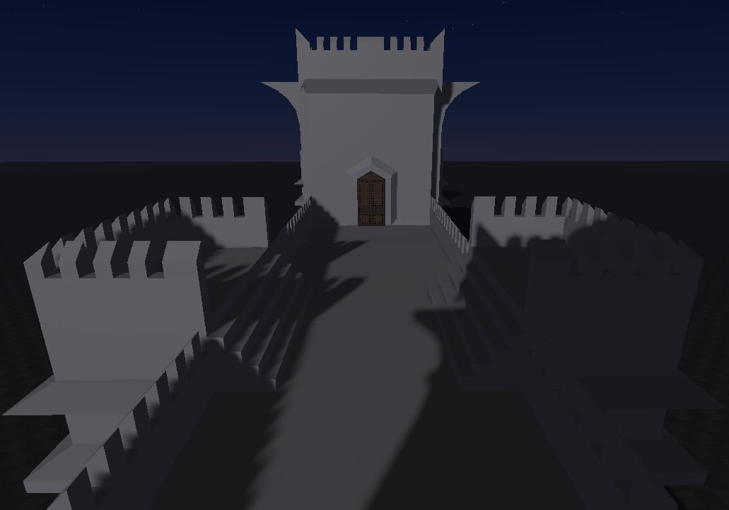 Roblox Low-Poly Castle Wall – Clearly Development