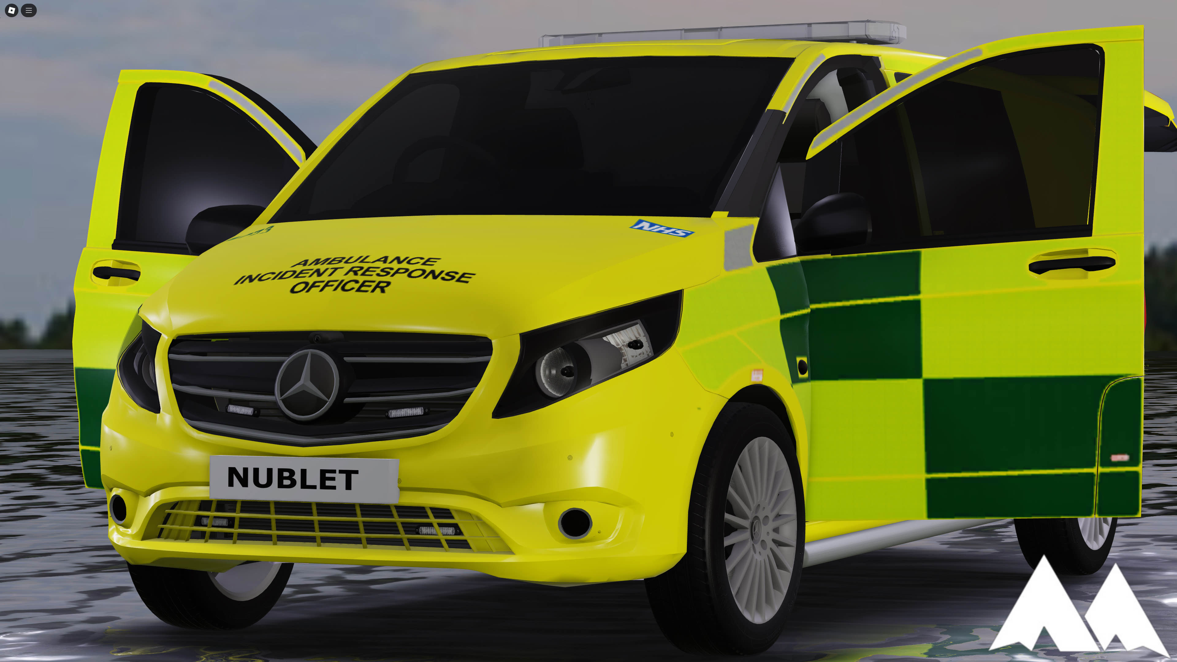 Uk ambulance incident response officer Mercedes Vito – Clearly Development