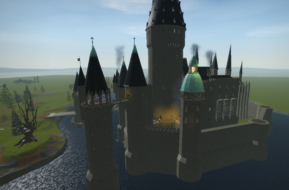 Grand Medieval Fantasy Castle Highly Detailed – Clearly Development