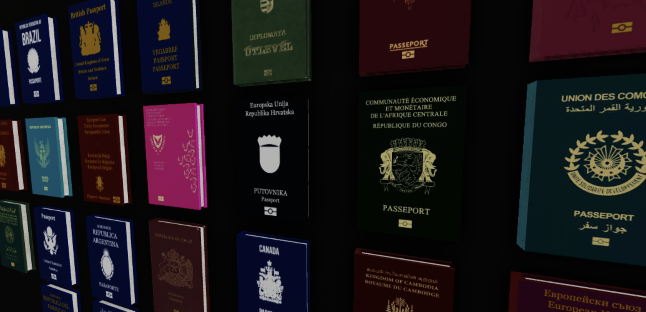 Airline Passport Pack – High Quality – Clearly Development