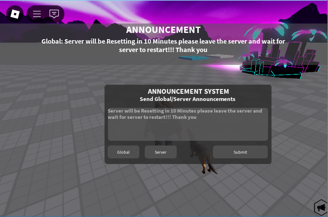 Announcement System V1.0 (Server/Global) – Clearly Development