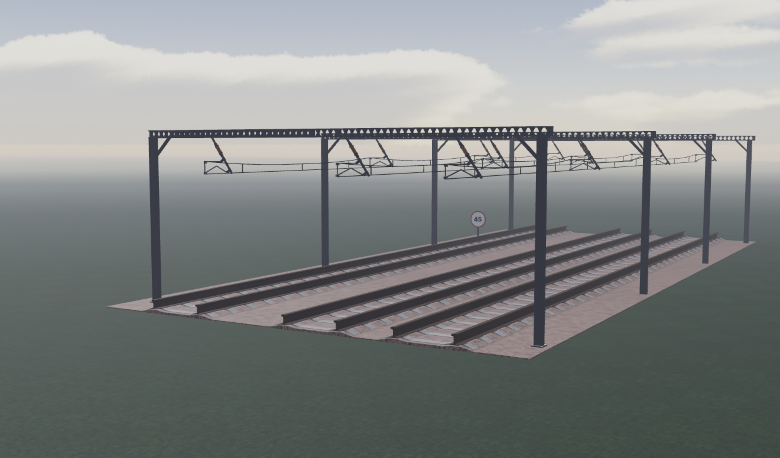 British Rail Catenary Track Set – Clearly Development