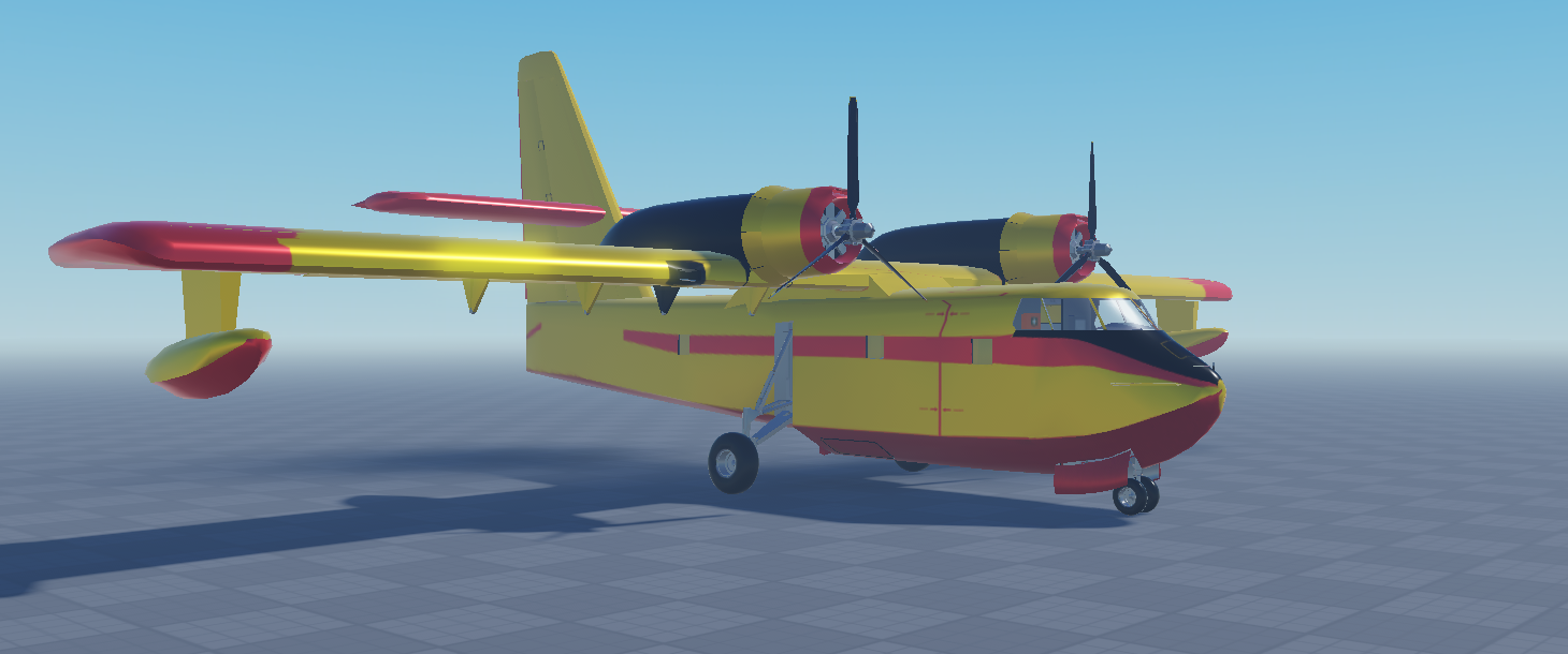 Canadair CL-415 Firefighting Plane – Clearly Development