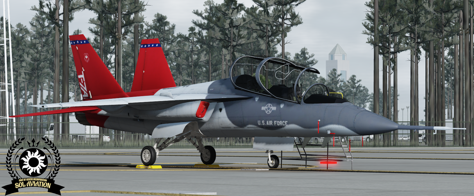 [USA] Boeing-Saab T-7 Red Hawk V1 – Clearly Development