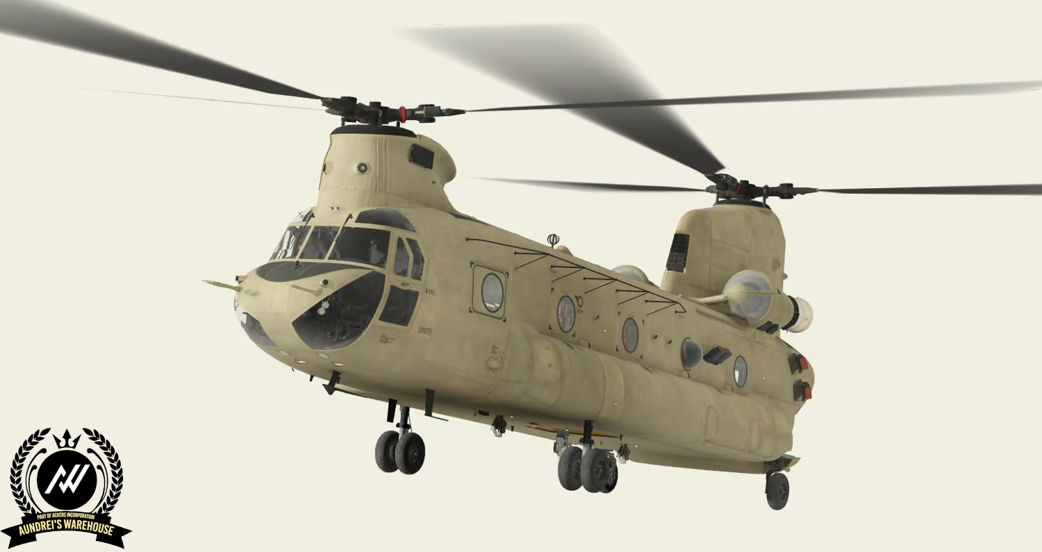 [AW] Boeing CH-47F Non-Interactive V1 – Clearly Development