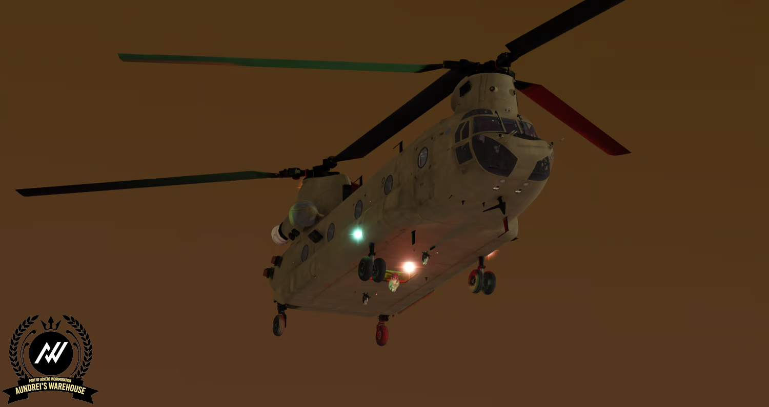[AW] Boeing CH-47F Non-Interactive V1 – Clearly Development